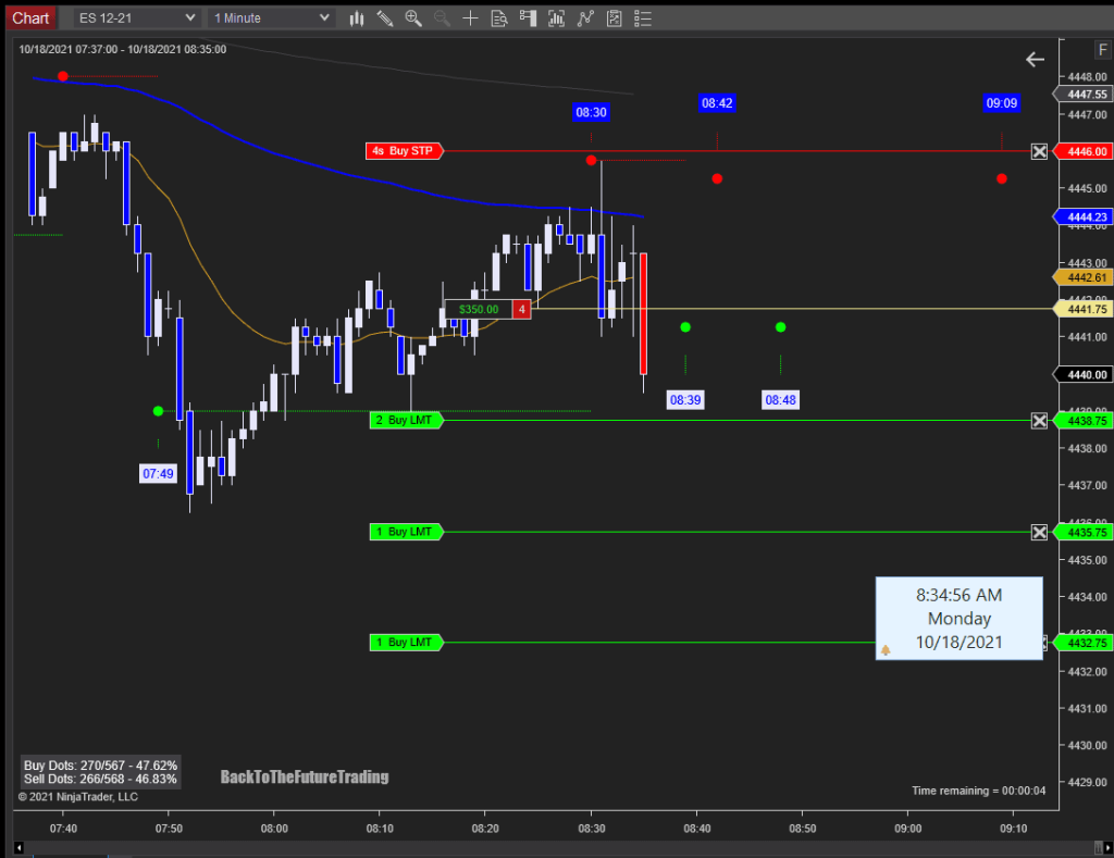 Emini-S&P 500 - Back to the Future Trading