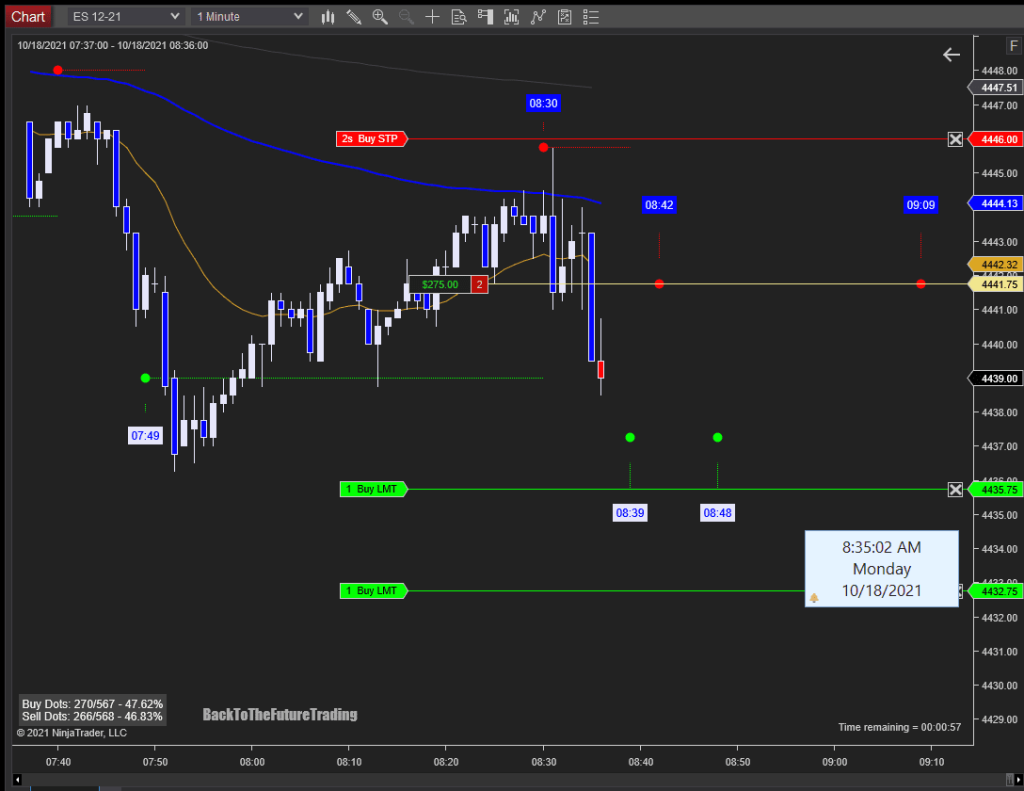 Emini-S&P 500 - Back to the Future Trading